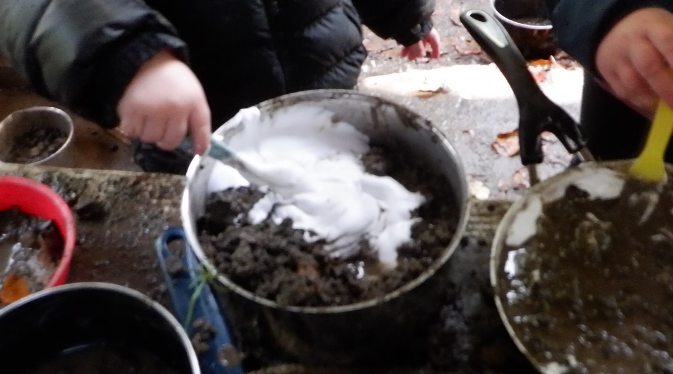 Video: Mud Kitchen With Shaving Foam - Filton Avenue Nursery School and ...