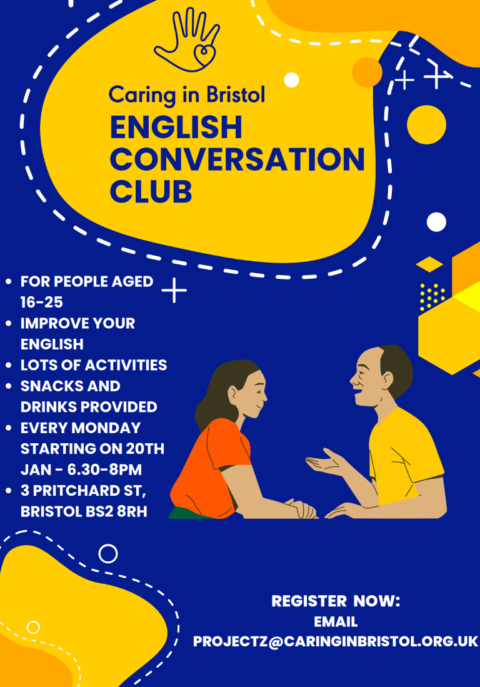 English Conversation Club for Young Adults (16-25) - Filton Avenue ...