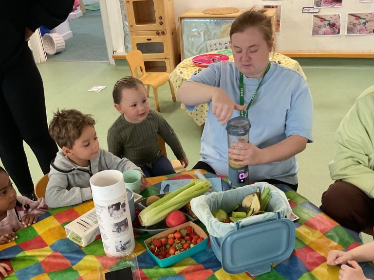 Exploring New Tastes in the Acorn Room - Filton Avenue Nursery School ...